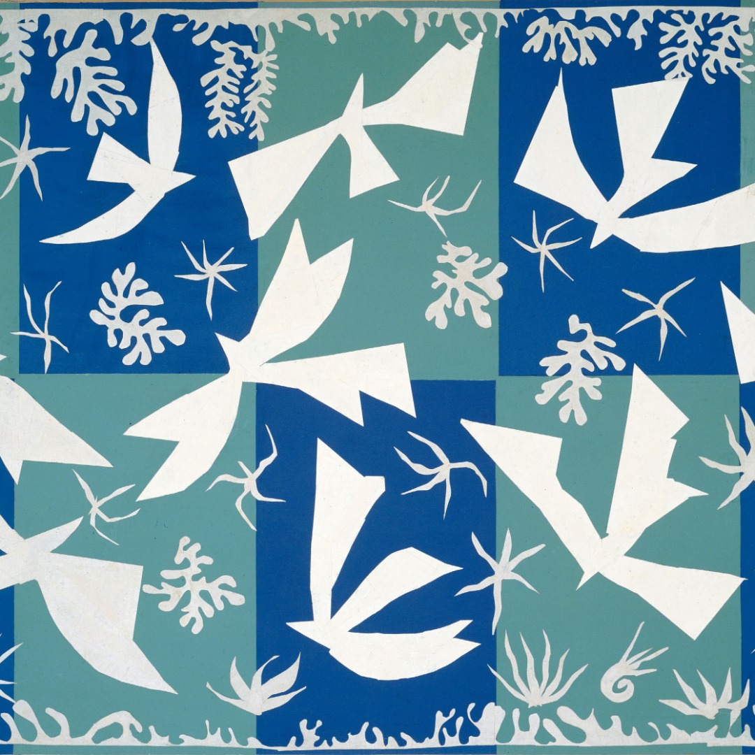 CAE Art Bar Matisse Painting with Scissors - Evergreen Creative District
